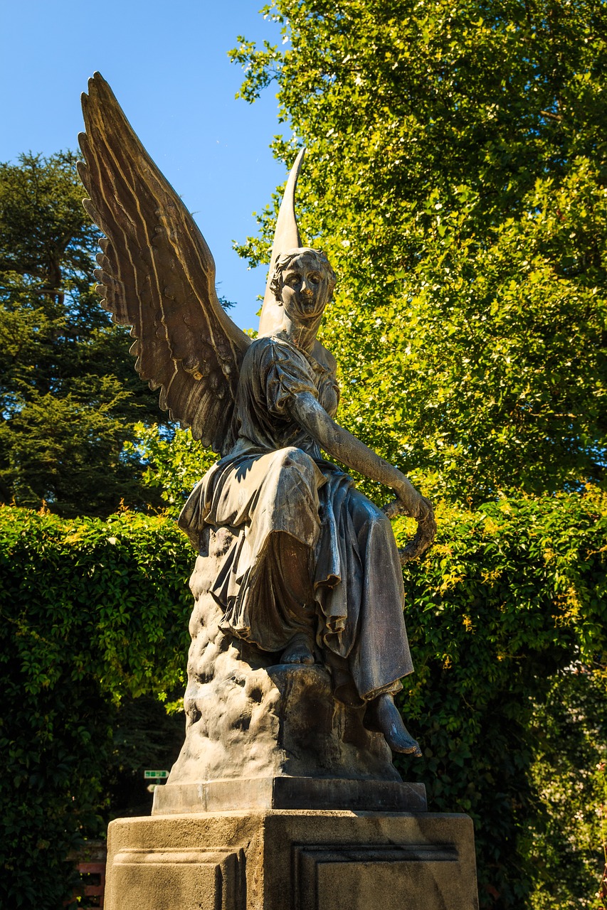 Angelas,statula,akmens statula,melancholiškas,skulptūra - nemokamos ...