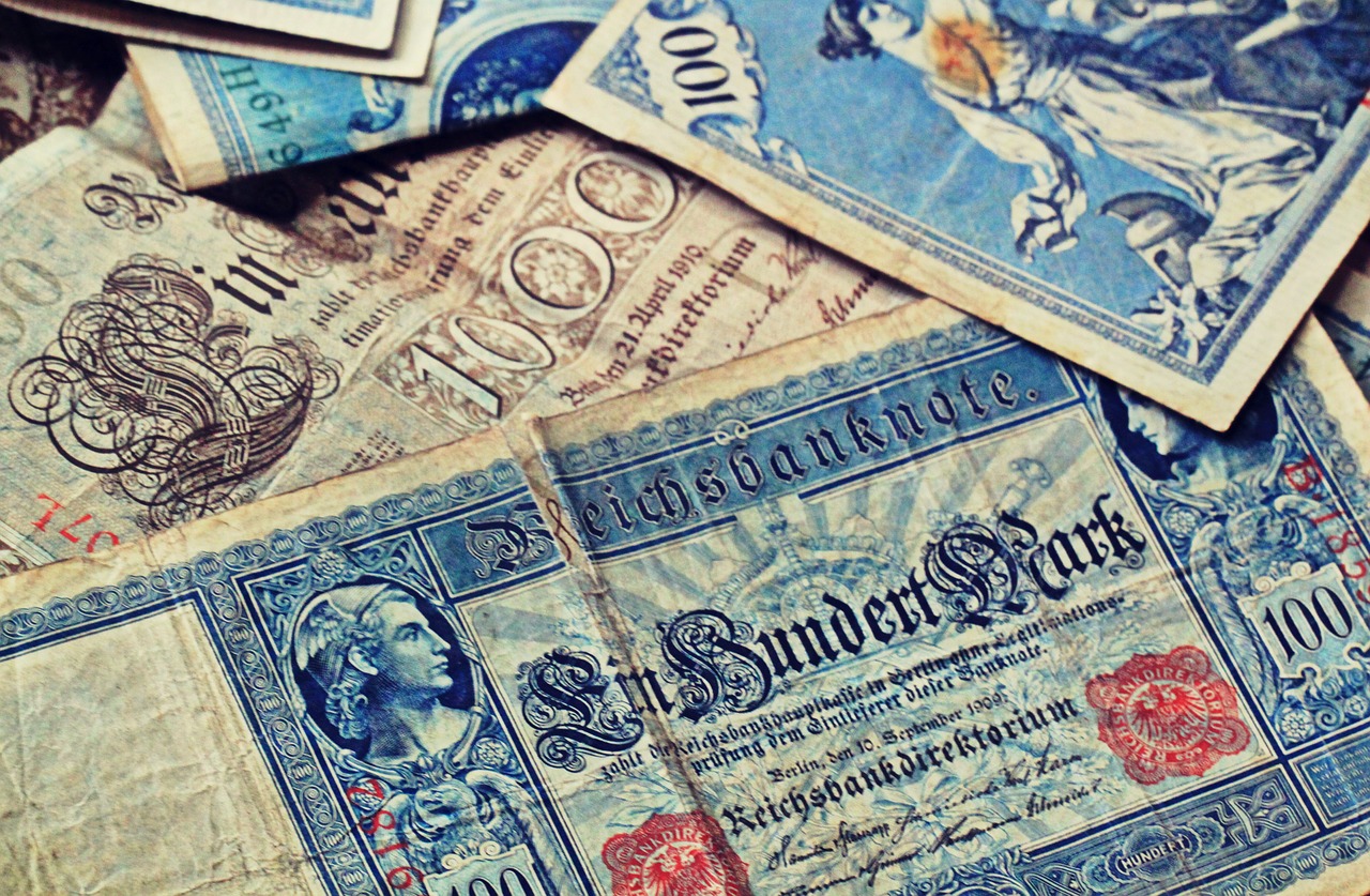 Banknotai,imperijos banknotas,valiuta,infliacija,vokietija - nemokamos ...