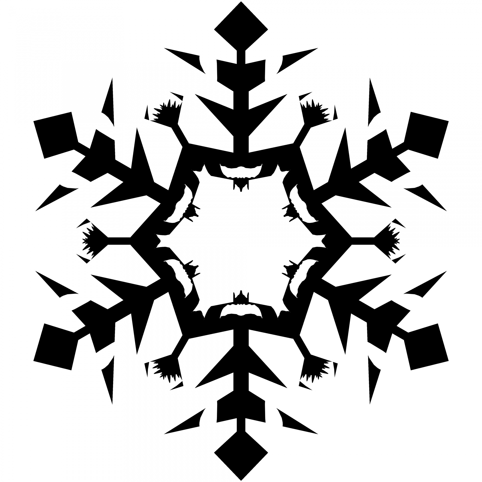 Juoda, snaigė, linija, xmas, piktograma - nemokamos nuotraukos ...